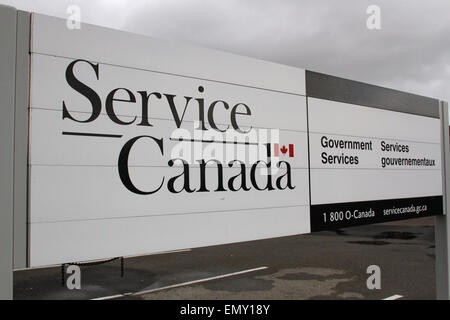 The Service Canada building in North Sydney, Nova Scotia Stock Photo ...