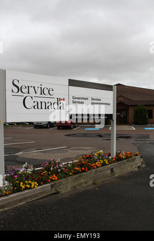 The Service Canada building in North Sydney, Nova Scotia Stock Photo ...