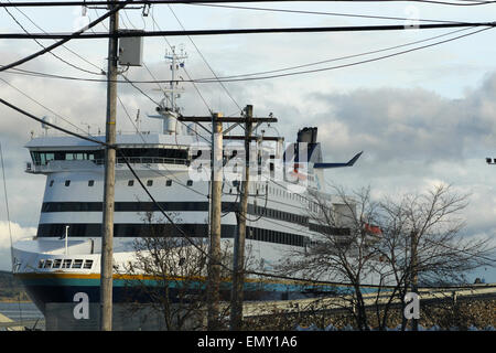 The Marine Atlantic / Marine Atlantique ferry terminal at Argentia for ...