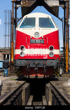 Diesel locomotive DR Class 119 ("23rd August" Bucharest Locomotive ...