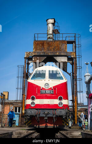 Diesel locomotive DR Class 119 ("23rd August" Bucharest Locomotive ...
