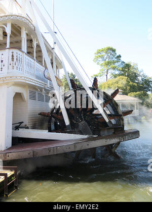 Liberty Belle Ship at Magic Kingdom in the day on February 11, 2015 in ...