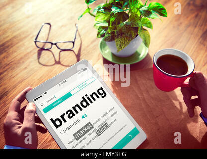 Digital Dictionary Branding Marketing Ideas Concept Stock Photo - Alamy