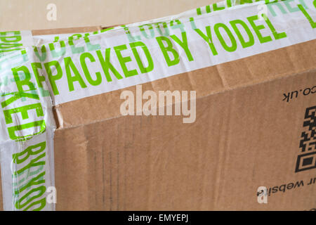 Repacked by Yodel tape on taped up package that was lost in transit ...