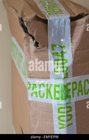 Repacked by Yodel tape on taped up package that was lost in transit ...