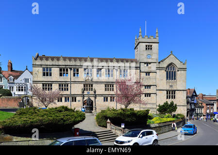 Shrewsbury Library, a Grade 1 listed building, formerly Shrewsbury ...