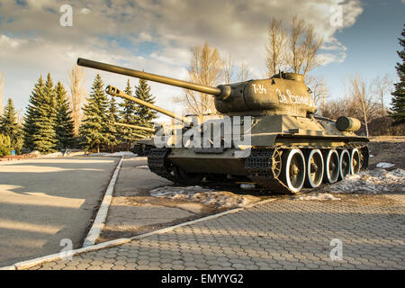 Russian T34 tank Stock Photo - Alamy