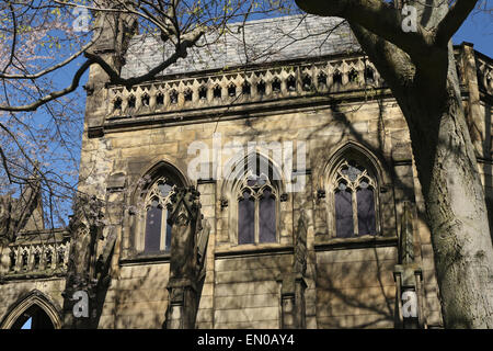 Dexter Mausoleum and Chapel. Gothic Revival architecture may be the ...