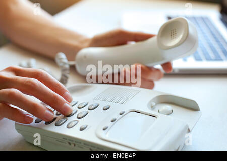 Contact us - Phone Call Stock Photo - Alamy