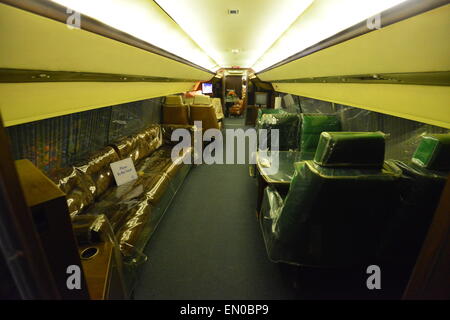 Elvis Presley's private Jet, Lisa Marie Stock Photo - Alamy