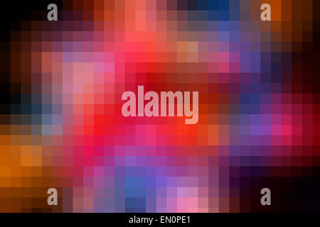 Large pixels colorful bright background. Pixel blur backdrop Stock ...