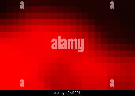 Large pixels red and black background. Pixel blur backdrop Stock Photo ...