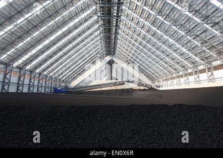 Coal Storage Facility Stock Photo - Alamy