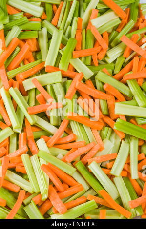 Carrots julienne texture background Stock Photo - Alamy