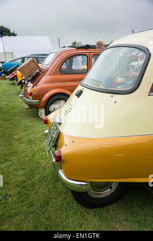 Rear view of a BMW Isetta, classic car Stock Photo - Alamy