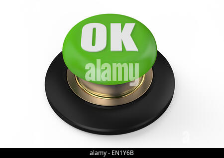OK icon. Internet button on white background Stock Photo - Alamy