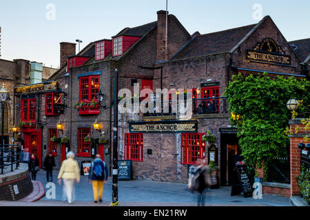 The Anchor-Riverside Pub, London, England Stock Photo - Alamy