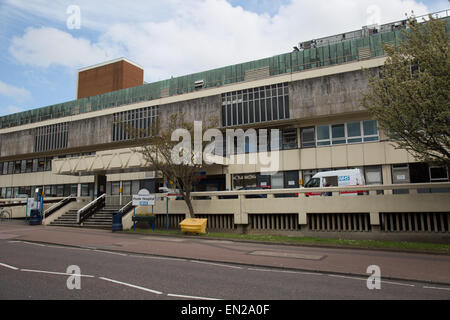 Poole Hospital Longfleet Road Stock Photo - Alamy