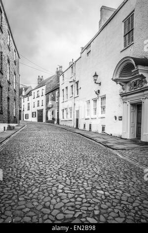 The South Bailey, historic Durham, England UK Stock Photo - Alamy