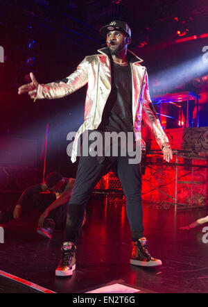 Jason DeRulo performing live at Best Buy Theater Featuring: Jason ...