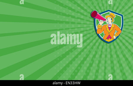 Illustration of circus ringleader ringmaster ring leader announcer ...