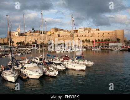 The old walled fortress Melilla la Vieja, Melilla, Spanish territory in ...
