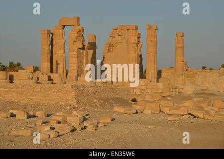 Temple of Amun, Soleb, Northern state, Nubia, Sudan Stock Photo - Alamy