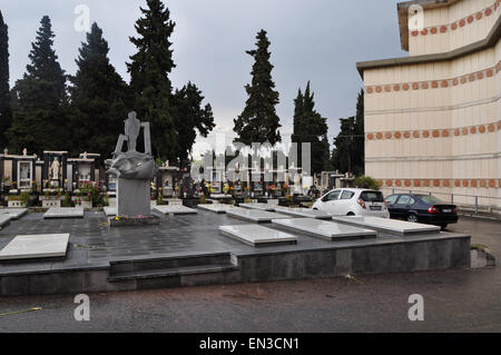 At the cemetery in Sicily Catania are buried also refugees, who died ...