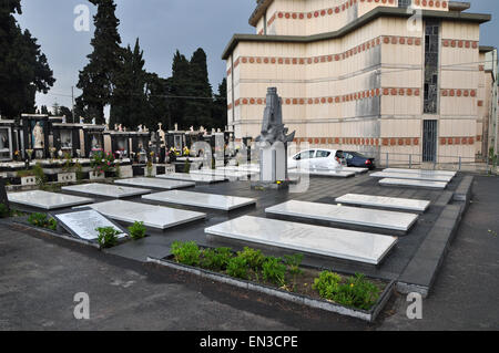 At the cemetery in Sicily Catania are buried also refugees, who died ...