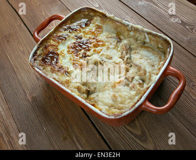 Rappie pie - traditional meal from southwest Nova Scotia or Acadia ...