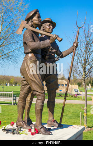 Women’s Land Army Memorial, National Memorial Arboretum, Alrewas ...