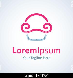 moustache logo vector Stock Vector Image & Art - Alamy