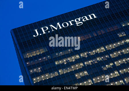 J.P. Morgan Building, Canary Wharf, London, England, UK Stock Photo ...