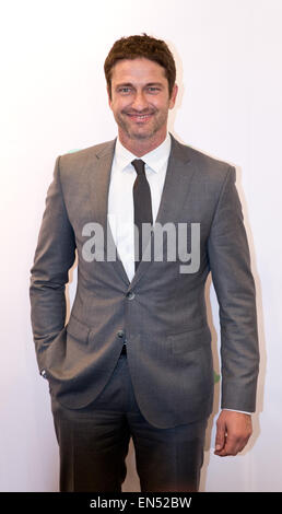 Scottish actor Gerard Butler poses during a photo call on his film 'The ...
