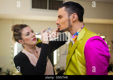 Rylan backstage at X Factor UK 2012 Stock Photo - Alamy