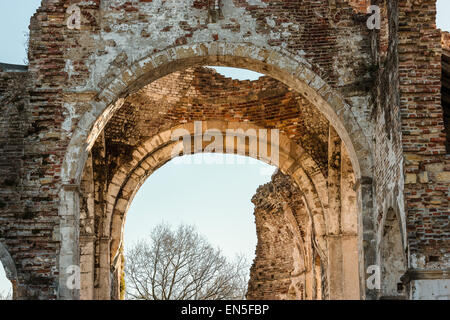 Abbey of St .Eustachio Nervesa della Battaglia / Montello Stock Photo ...