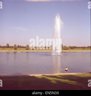 Deutschland, München, Der Lerchenauer See Stock Photo - Alamy
