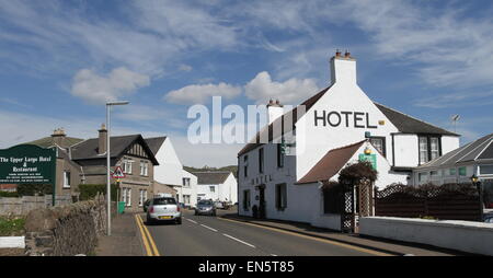 The Upper Largo Hotel Fife Scotland April 2015 Stock Photo - Alamy