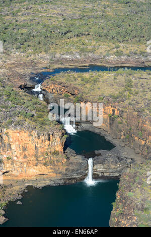 Aerial view of the landscape of Mitchell Plateau in the far north of ...
