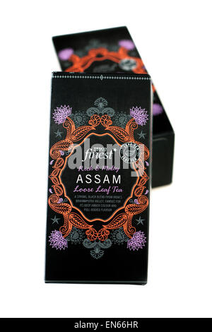 Tesco finest Assam loose leaf tea Stock Photo - Alamy