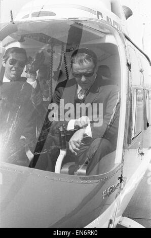 Frank Sinatra seen here arriving at Gatwick Airport in his Gulfstream ...