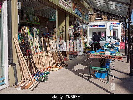 A traditional British hardware shop or store in Dorchester town Stock ...