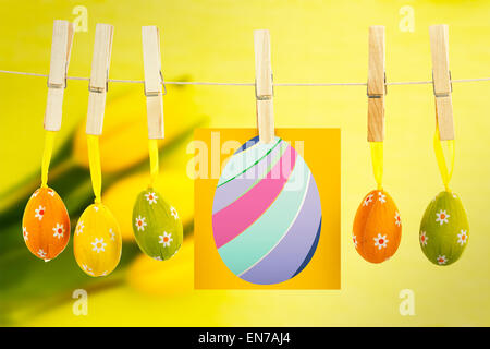 Composite image of easter egg Stock Photo - Alamy