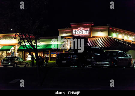 A Sizzler Steakhouse in Modesto California Stock Photo - Alamy