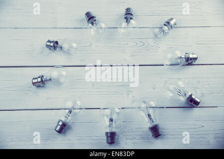 Light bulbs forming frame Stock Photo - Alamy