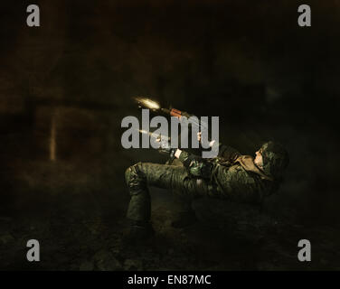 MAN SHOT FROM GUN Stock Photo - Alamy