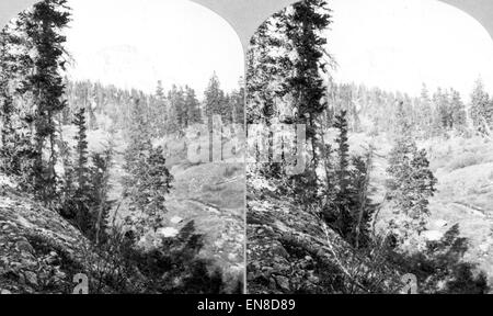 Uncompahgre Peak from the north Hinsdale County, Colorado 1875 Stock ...
