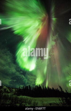 NASA captured the Aurora Borealis, or Northern Lights, from the ...