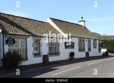 Exterior of The Malt Barn Restaurant Newton of Falkland Fife Scotland ...