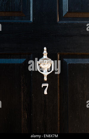 Door sign, number seven Stock Photo - Alamy